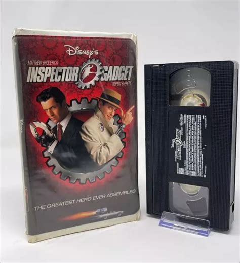 Inspector Gadget Vhs 1999 Clam Shell Walt Disney 📼 £673 Picclick Uk