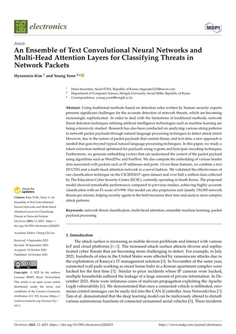 Pdf An Ensemble Of Text Convolutional Neural Networks And Multi Head