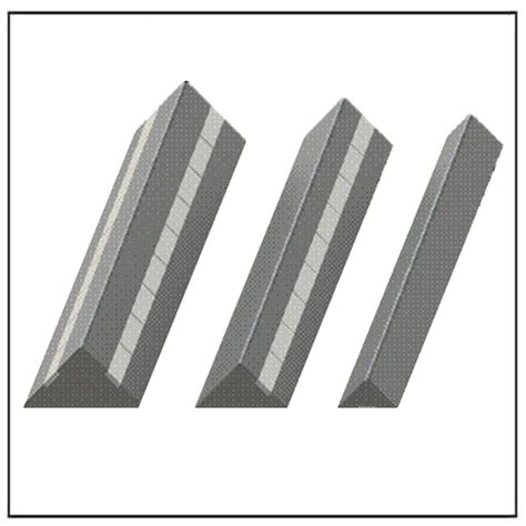 Steel Triangle Magnetic Chamfers Single Double Sided Hsmag