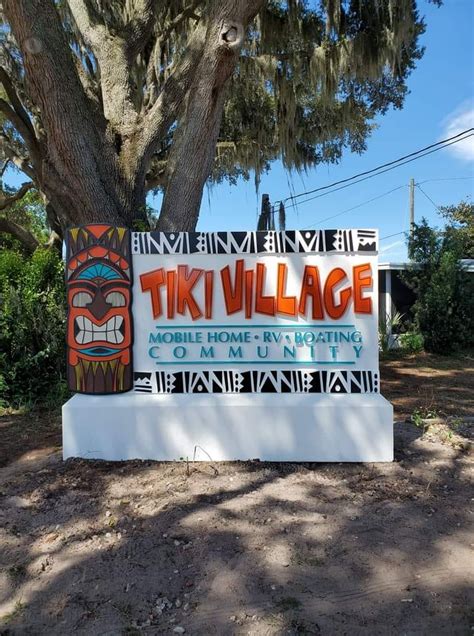 Tiki Village Association 55mobile Home Park Facebook