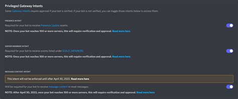 discord js discord bot not dming while having all of the intents on