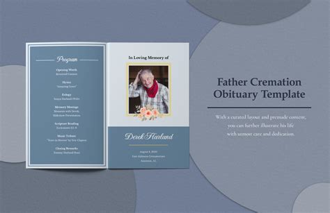 Obituary Sample Template For Father Template Samples
