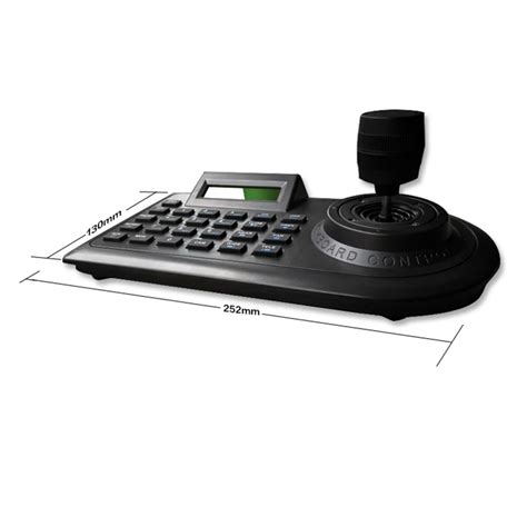 Entrelosmedanos Axis Ptz Joystick Ptz Controller Keyboard Rs485 Pelco D P With Lcd Display For