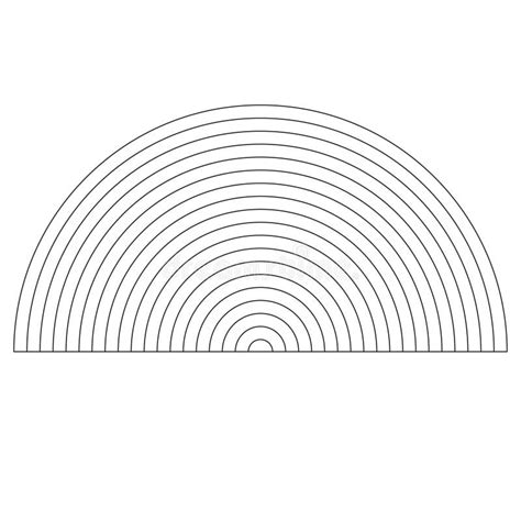 Concentric Circle Elements Element For Graphic Web Design Template