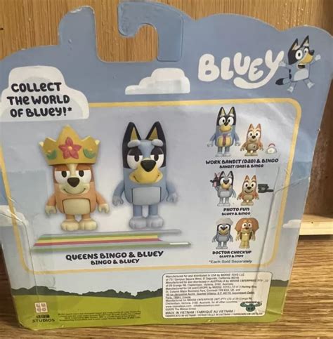 BLUEY HAMMERBARN BINGO Bluey Queens Official Collectables EUR 18 33