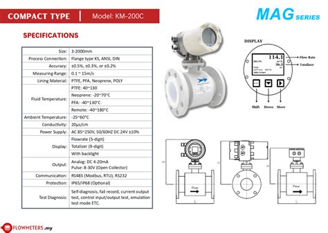 Magnetic Flowmeter Flowmeter Supplier Malaysia