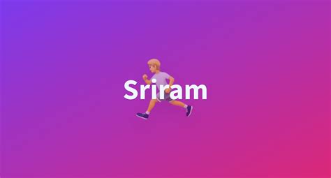 Sriram A Hugging Face Space By Shivakiran Sriram A Hugging Face Space By Shivakiran