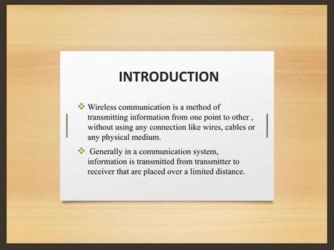 Wireless Communication Systems Ppt
