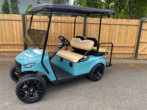 Ezgo Txt With Teal Storm Body Kit Big Thunder Golf Carts