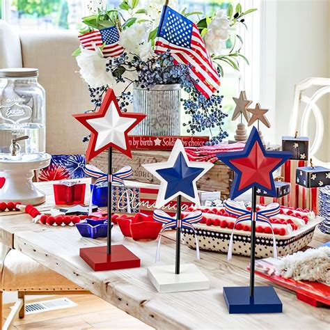 Patriotic Table Centerpiece Ideas
