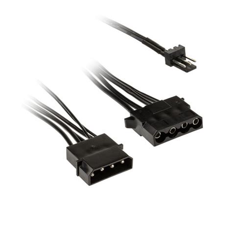 Kolink 3 Pin Fan Power To 2x 4 Pin Molex Adapter Rayleigh Computer Shop