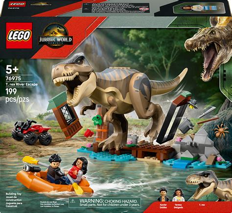Lego Jurassic World T Rex River Escape Lego