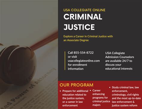 Associate Degree In Criminal Justice
