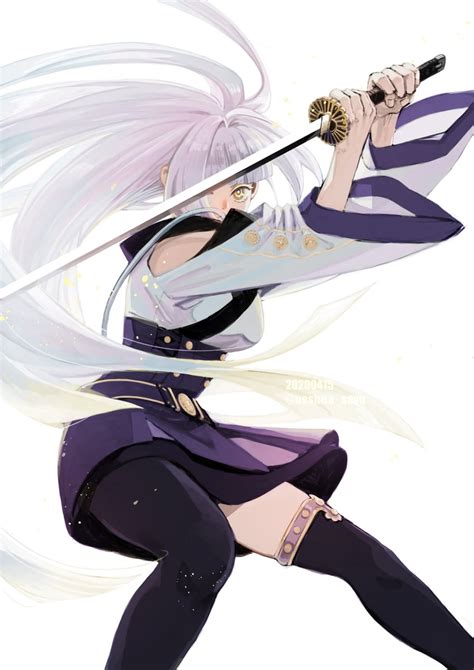 Kiku Ichimonji Norimune Tenka Hyakken Drawn By Ueshitasayusayu