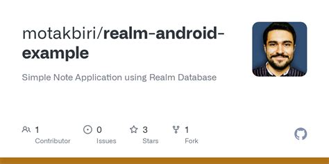 github motakbiri realm android example simple note application using