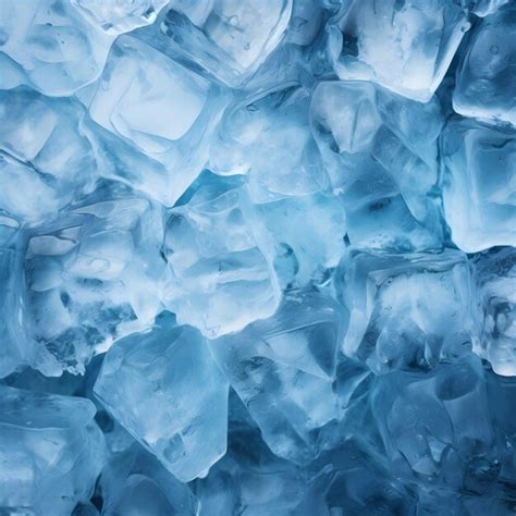 Premium Ai Image Ice Texture