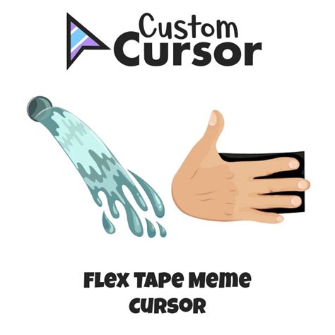 Flex Tape Meme Cursor Custom Cursor