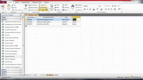 Remove A Filter In Access At Harold Case Blog
