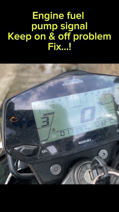 Suzuki engine light keep blinking fix …..! - YouTube
