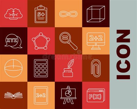 Set Line Geometric Figure Pentagonal Prism Book With Word Mathematics Graph Schedule Chart