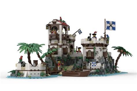 10k Club Interview Imperial Island Fort By Florian Lego® Ideas
