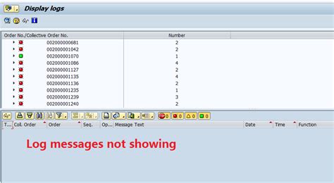 Cohv Log Message Not Showing Sap Community