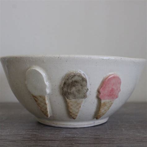 Ceramic Ice Cream Bowls Etsy