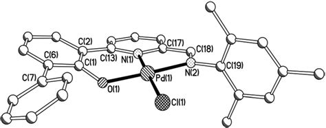 Molecular Structure Of 2b Molecule A Including A Partial Atom