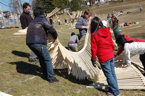 Park Bench Installation Behance