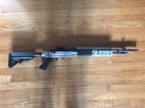 Sold Worth 800 M14 Ebr Modded Dream Gun Hopup Airsoft