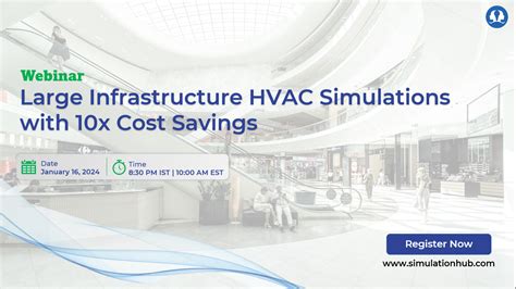 Large Infrastructure Hvac Simulations With 10x Cost Savings