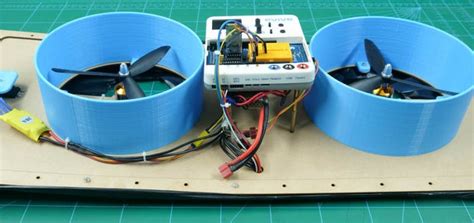 smartphone conrolled hovercraft made using evive arduino based embedded