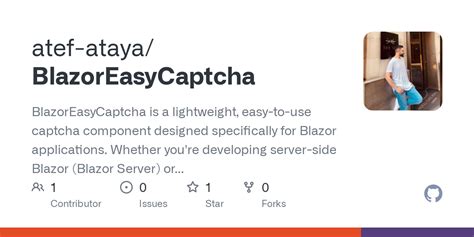 Github Atef Ataya Blazoreasycaptcha Blazoreasycaptcha Is A Lightweight Easy To Use Captcha