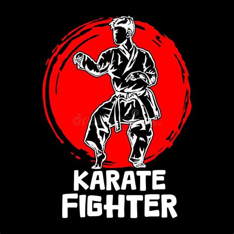 Karate Logo Fighter Vector Logo For Icon Or Symbol Karate Club Stock Vector Illustration Of Karate Logo Fighter Vector Logo For Icon Or Symbol Karate Club Stock Vector Illustration Of