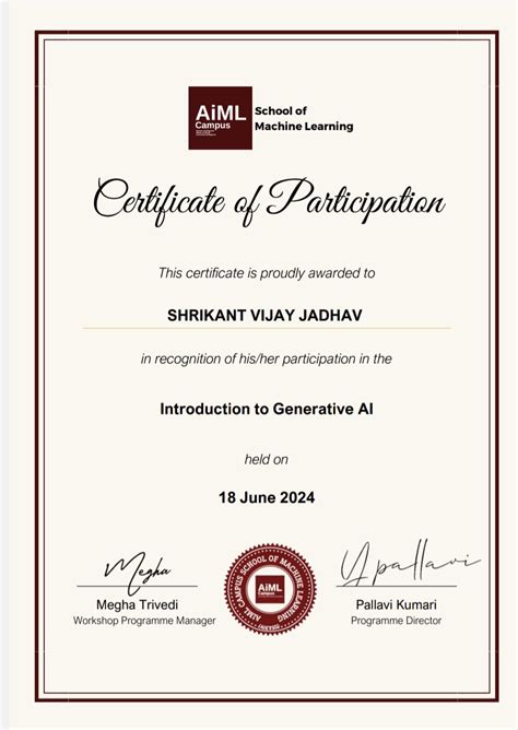 shrikant jadhav on linkedin generativeai machinelearning