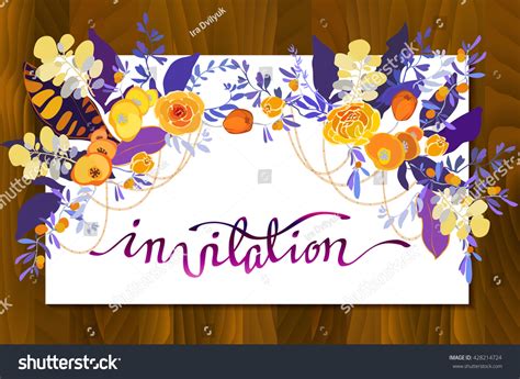 Calligraphy Flower Borders