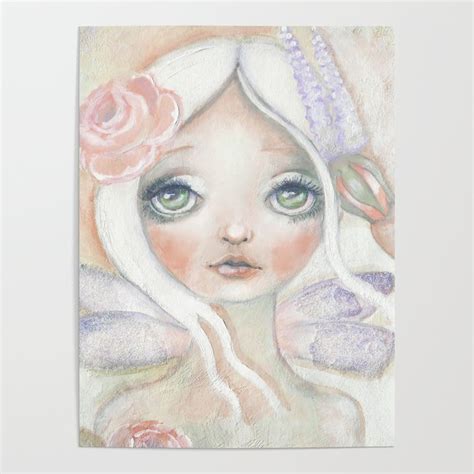 Summer Moss Pixie Poster By In Her Quaint Studio Society6