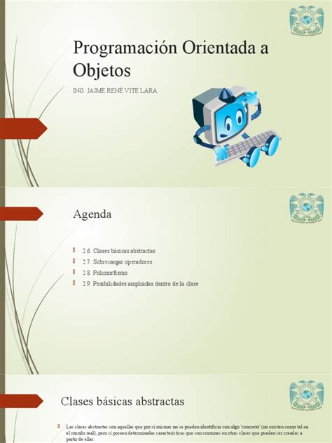 Programación Orientada A Objetos 11 Pdf Objeto Informática