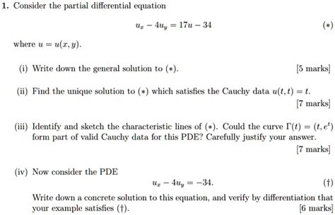 Partial Differential Equations Examples