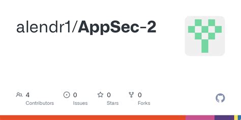 Github Alendr1 Appsec 2