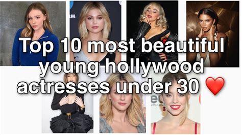 Young Actresses Under 30 Young Hollywood Actors Under 30 Pcwe
