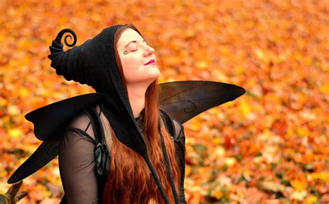 The Black Pixie Hood By Felt Wicked On Deviantart
