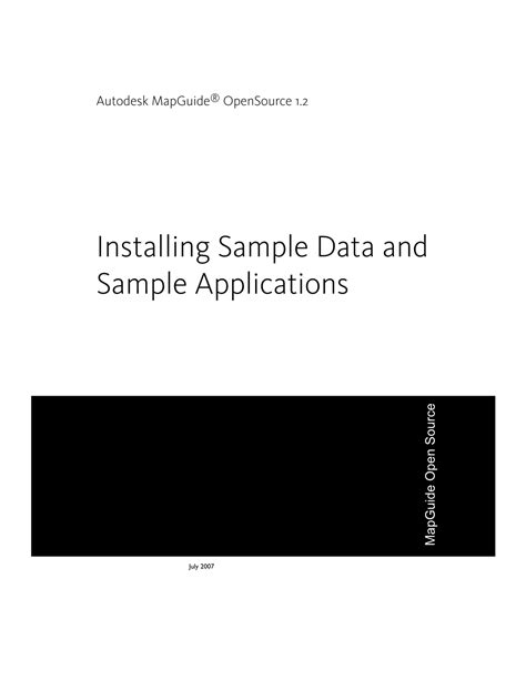 Install Mapguide Open Source Samples Docslib