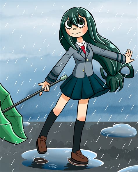 Tsuyu Asui My Hero Academia By Somewherefromsomeone On Deviantart