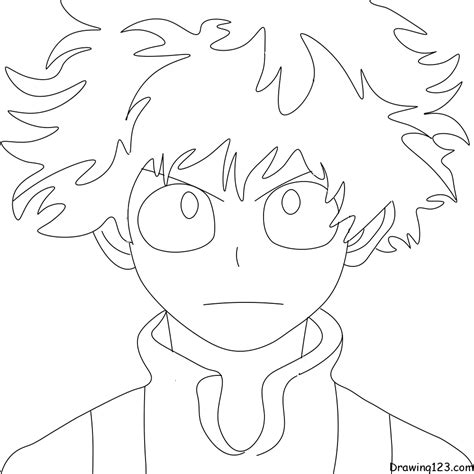 Izuku Midoriya My Hero Academia Drawing By Lillian Blade Fine Art America My XXX Hot Girl