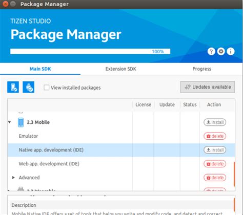 Tizen Native App Ide Stack Overflow