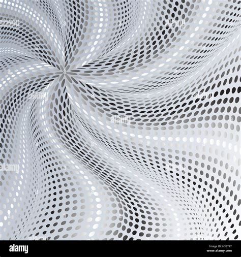 Abstract Doted Wavy Background Stock Vector Image Art Alamy