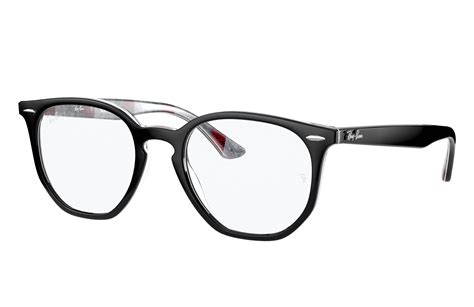 Rb7151 Hexagonal Optics Eyeglasses With Black Frame Rb7151f Ray Ban®
