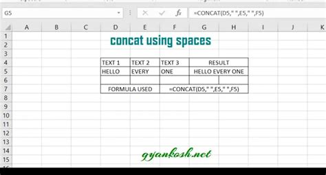 How To Use New Concat Function In Excel A Complete Guide