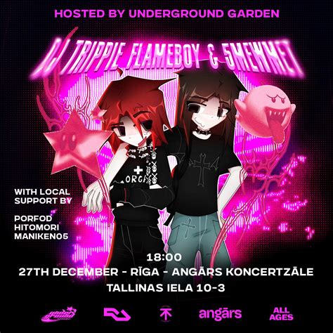 Underground Garden Dj Trippie Flameboy And 5mewmet At Tba Angārs
